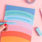 hot new 50 % in stock pre order out stock rainbow to do notepad £ 8 ...